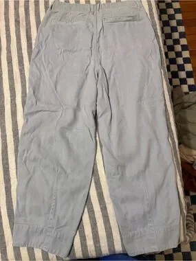 Everlane | Pants & Jumpsuits | Everlane Light Blue Wideleg Utility ...